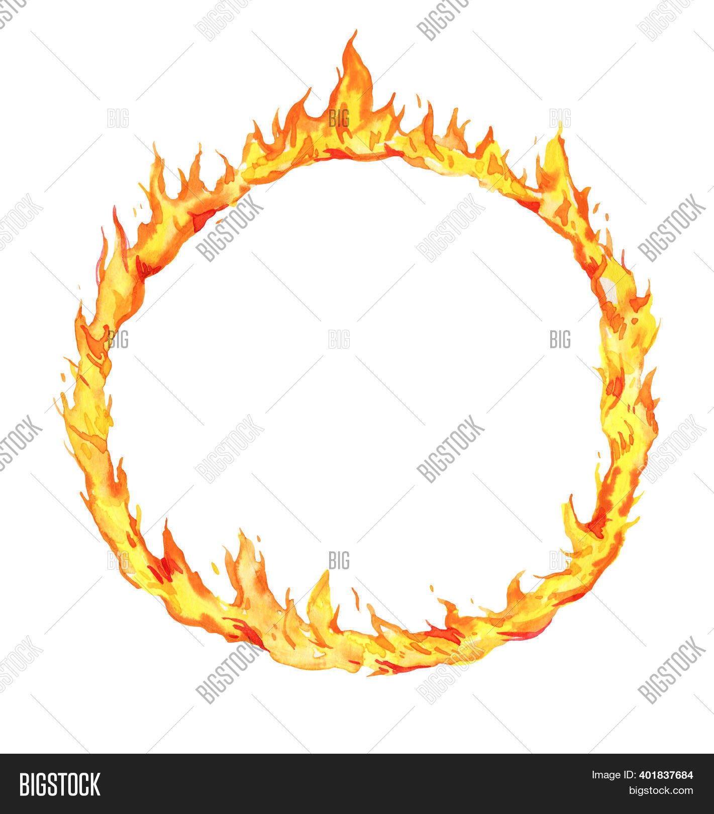 Round Frame Fire Image & Photo (Free Trial) | Bigstock