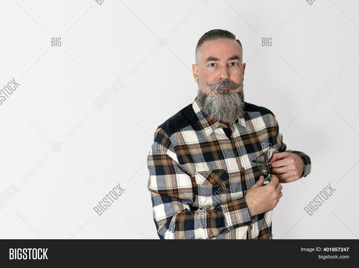 Bearded Hipster Retro- Image & Photo (Free Trial) | Bigstock