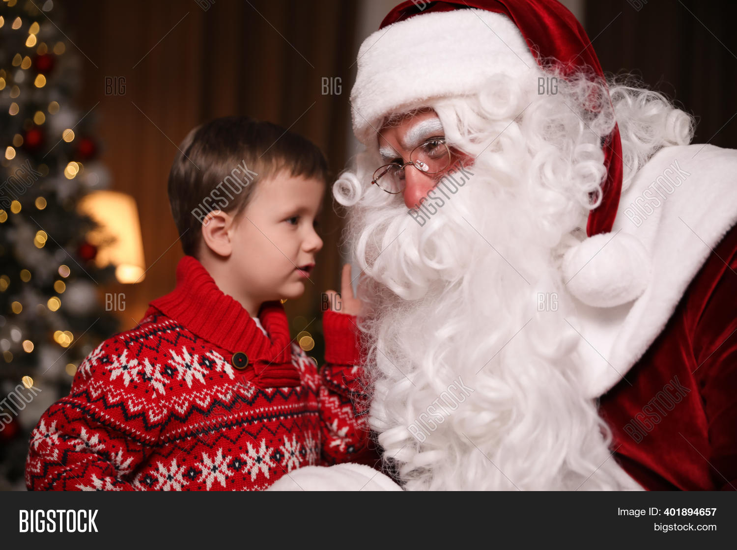 Little Boy Whispering Image & Photo (Free Trial) | Bigstock