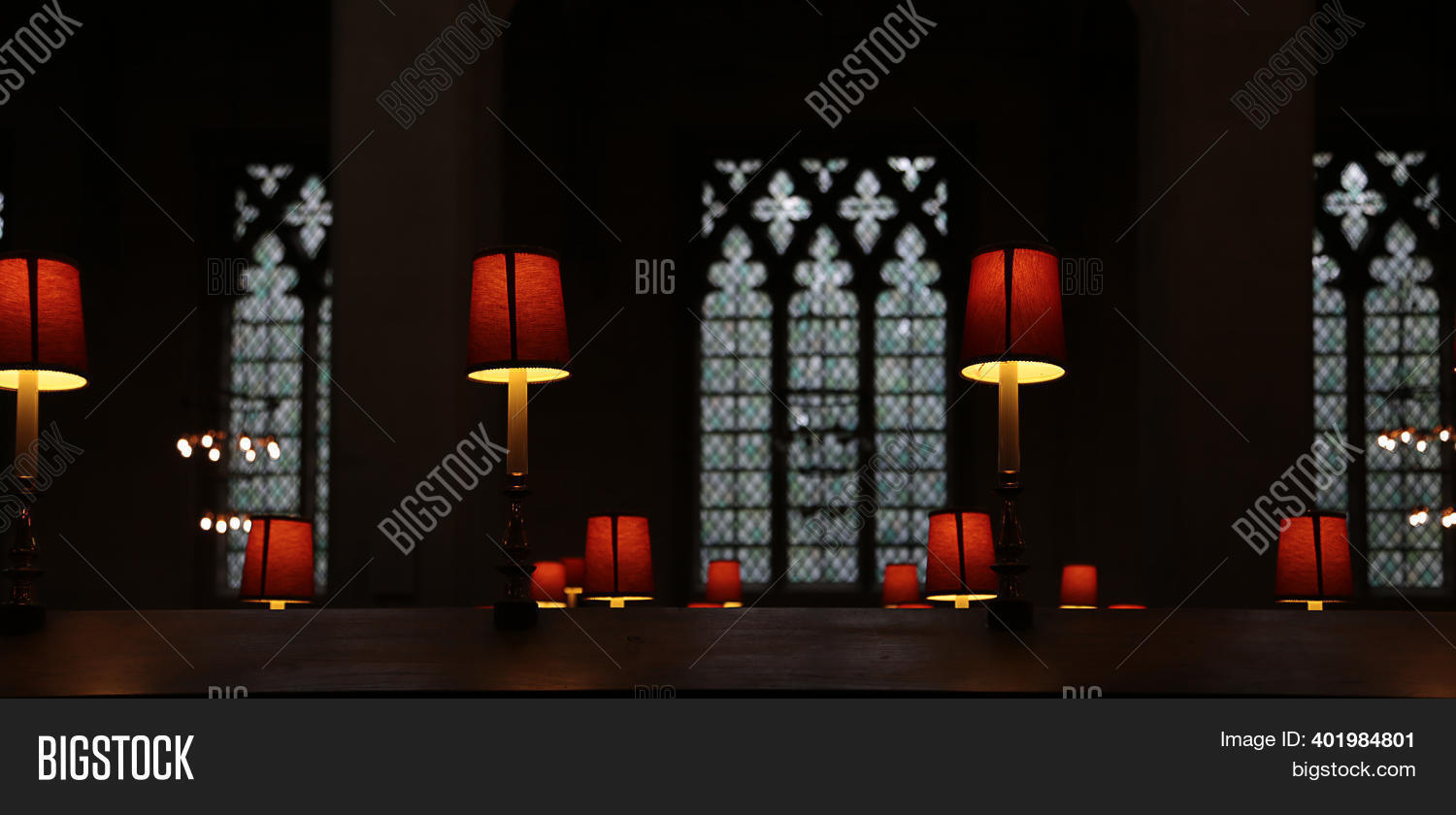 Calm Empty Dark Church Image & Photo (Free Trial) | Bigstock