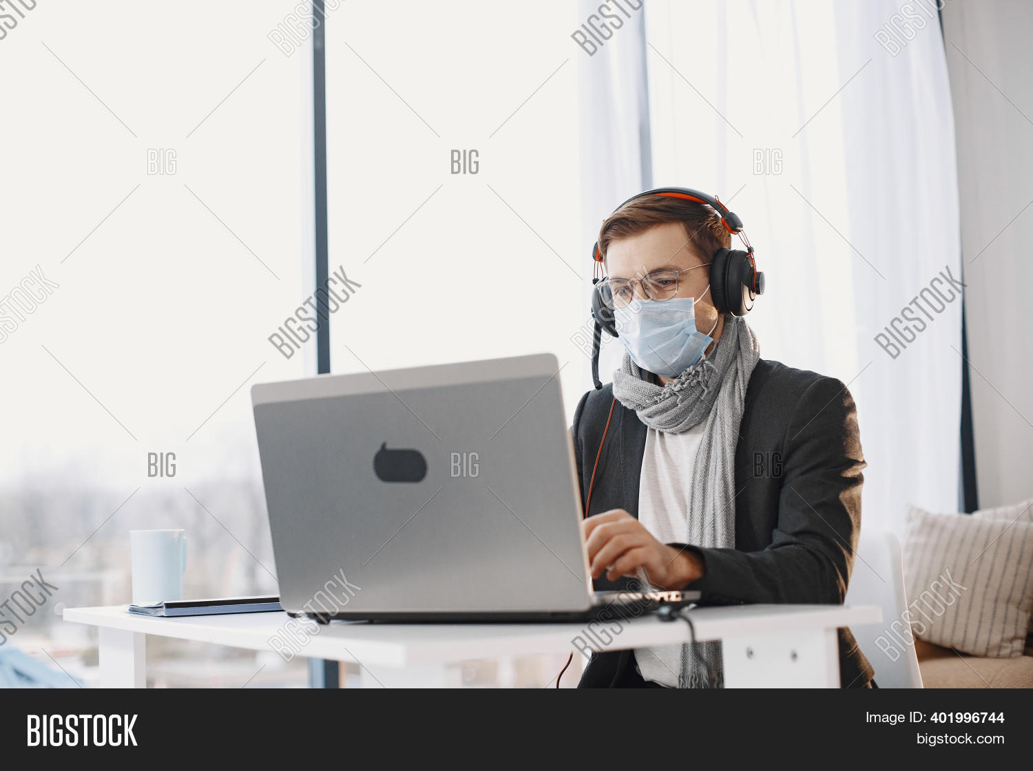 Male Has Lesson Online Image & Photo (Free Trial) | Bigstock