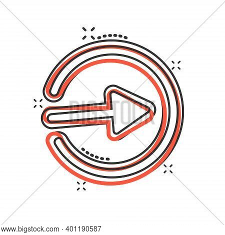 Login Icon Comic Vector & Photo (Free Trial) | Bigstock