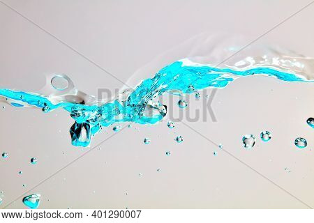 Close Blue Wave Air Image & Photo (Free Trial) | Bigstock