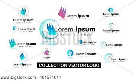Set Collection Logo Vector & Photo (Free Trial) | Bigstock