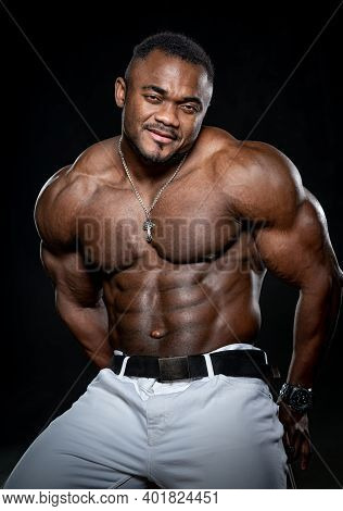 Portrait Handsome Afro Image & Photo (Free Trial) | Bigstock