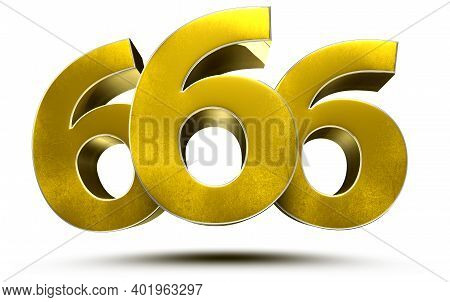 666 Numbers 3d Image & Photo (Free Trial) | Bigstock