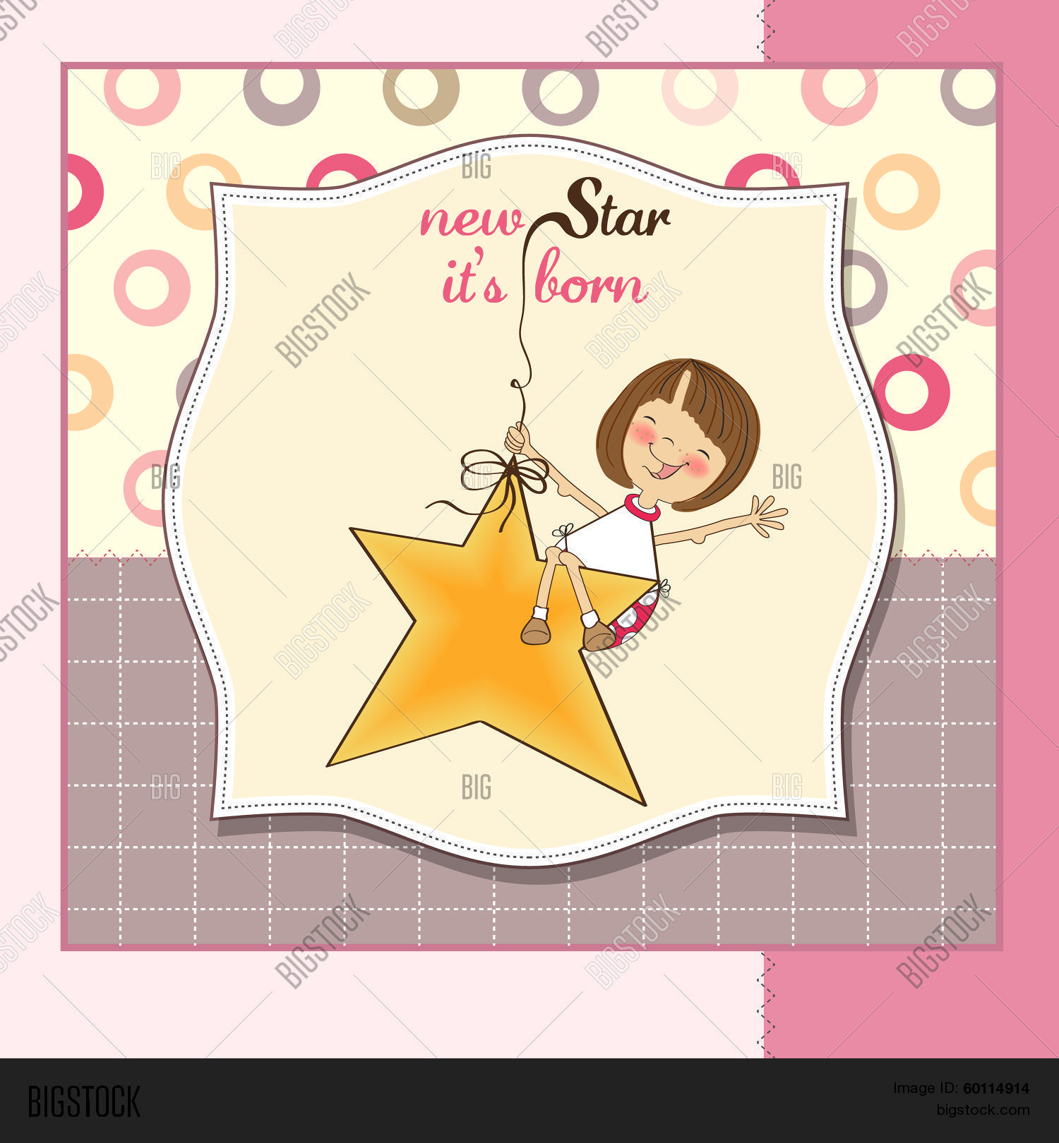 New Star Born.welcome Vector & Photo (Free Trial) | Bigstock