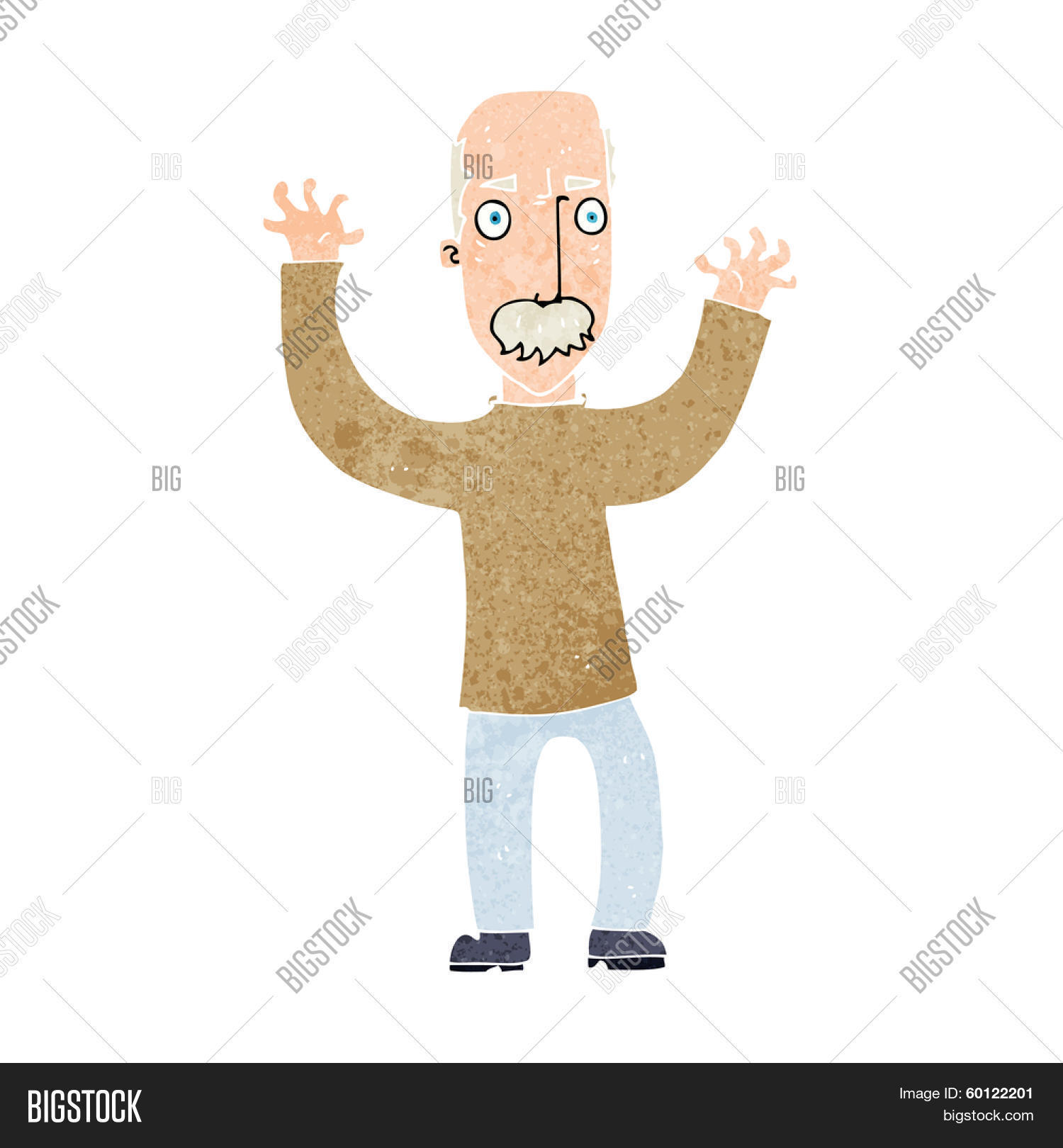 Cartoon Angry Dad Vector & Photo (Free Trial) | Bigstock