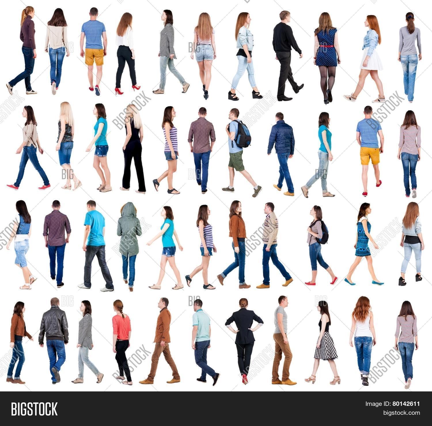 Collection " Back View Image & Photo (Free Trial) | Bigstock