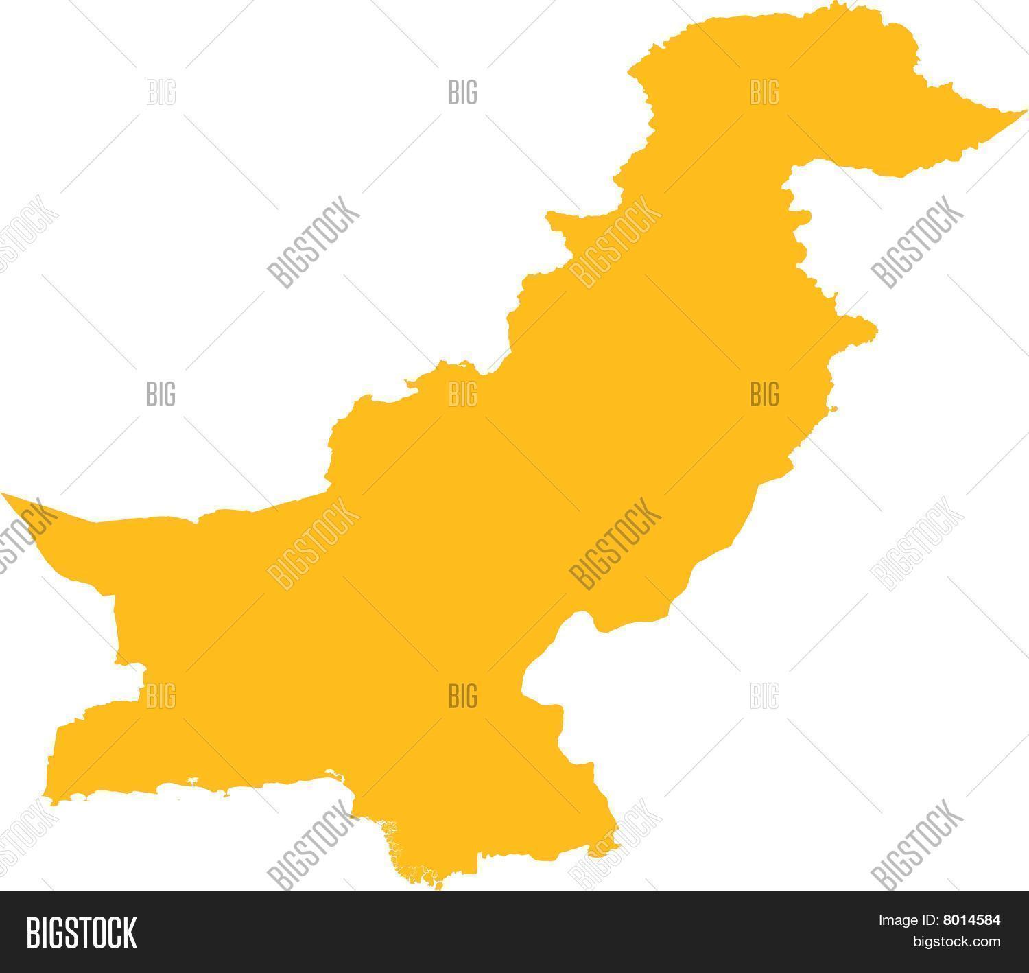 Pakistan Map Vector & Photo (Free Trial) | Bigstock