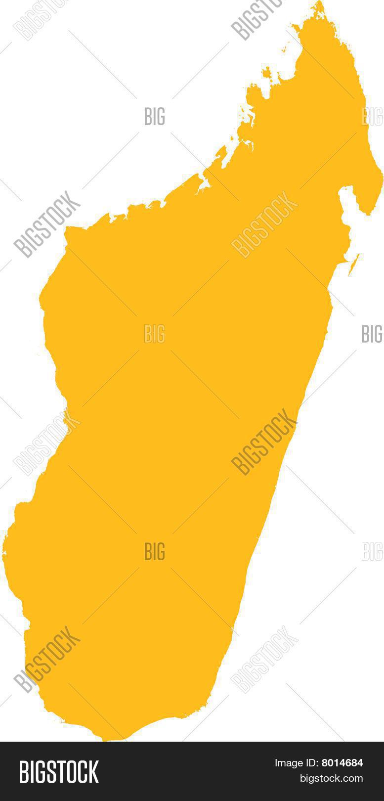 Madagascar Map Vector & Photo (Free Trial) | Bigstock