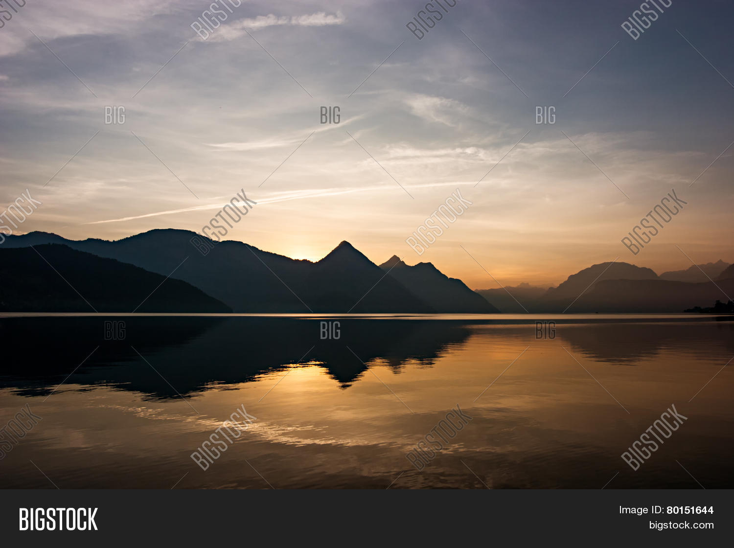 Lake Reflection Image & Photo (Free Trial) | Bigstock