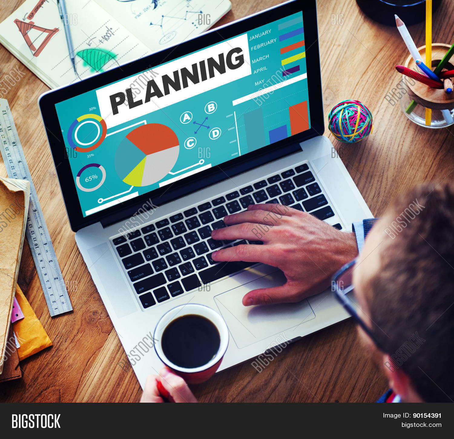 Planning Bar Graph Image & Photo (Free Trial) | Bigstock