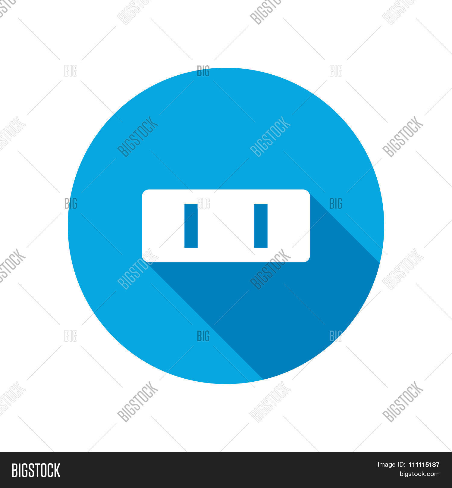 Electric Plug Sign. Vector & Photo (Free Trial) | Bigstock