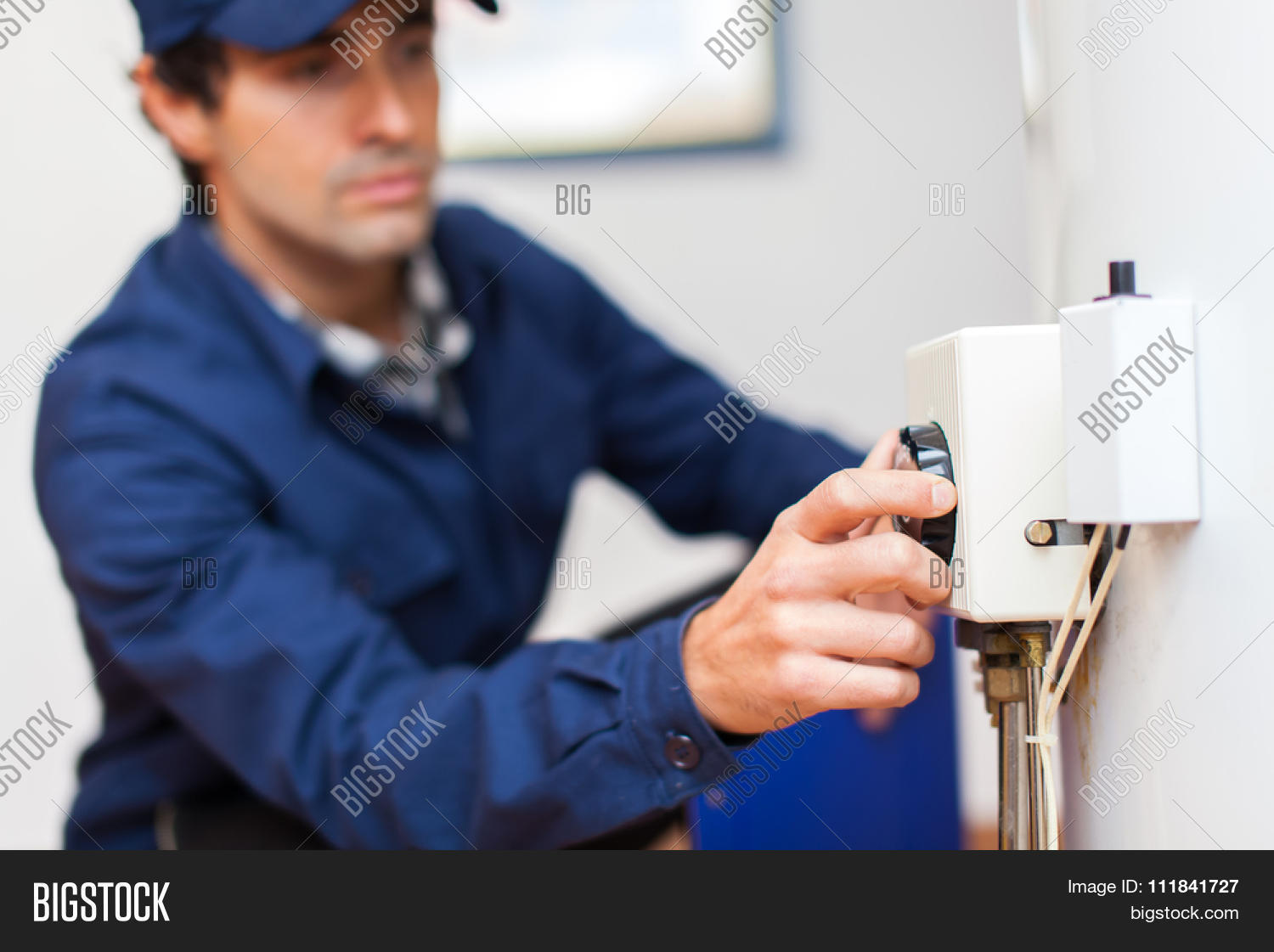 Portrait Electrician Image & Photo (Free Trial) | Bigstock