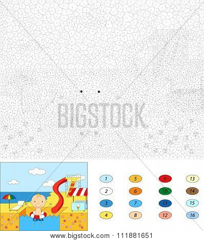 Color By Number Vector & Photo (Free Trial) | Bigstock
