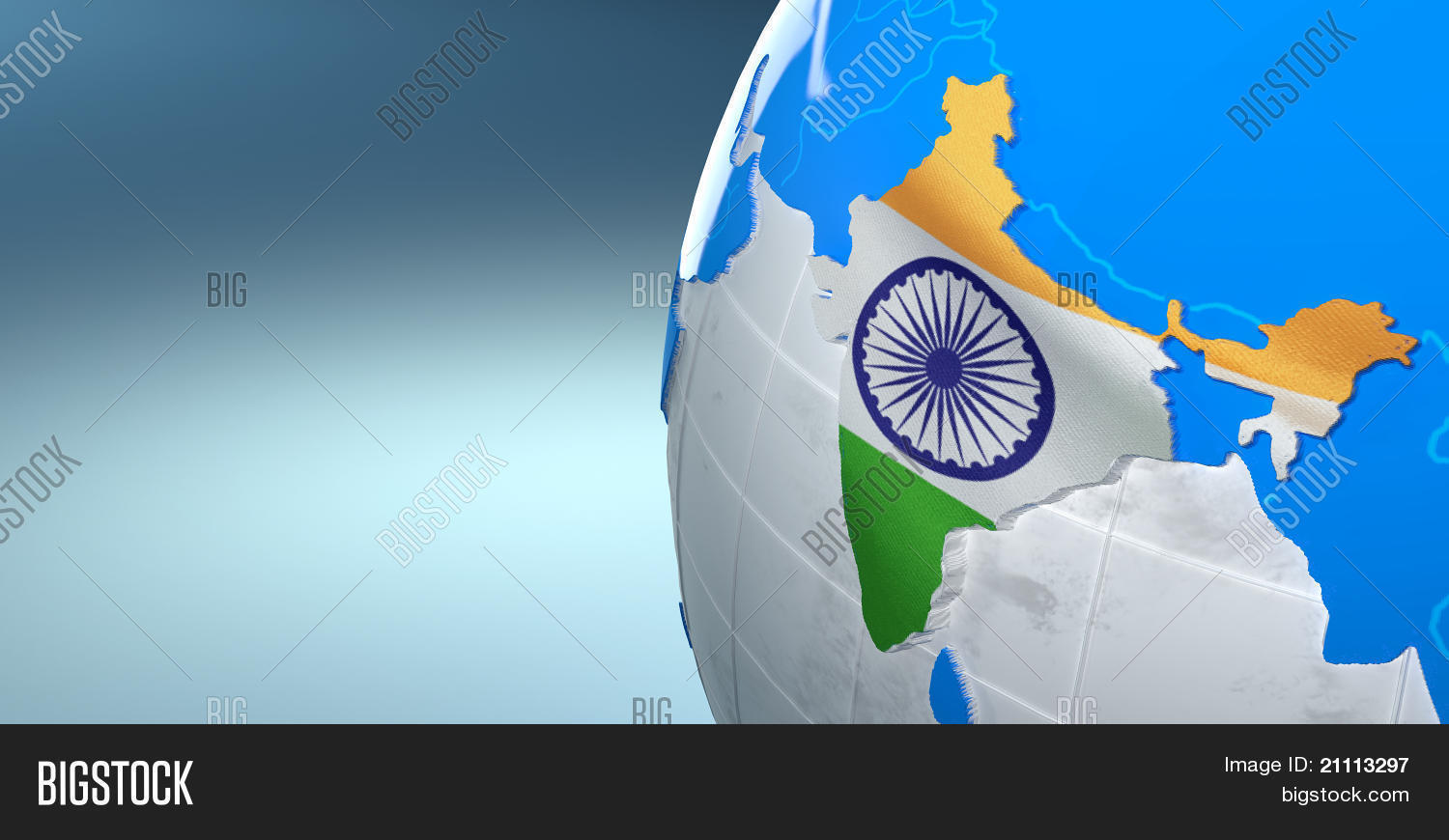 Map India On Earth Image & Photo (Free Trial) | Bigstock