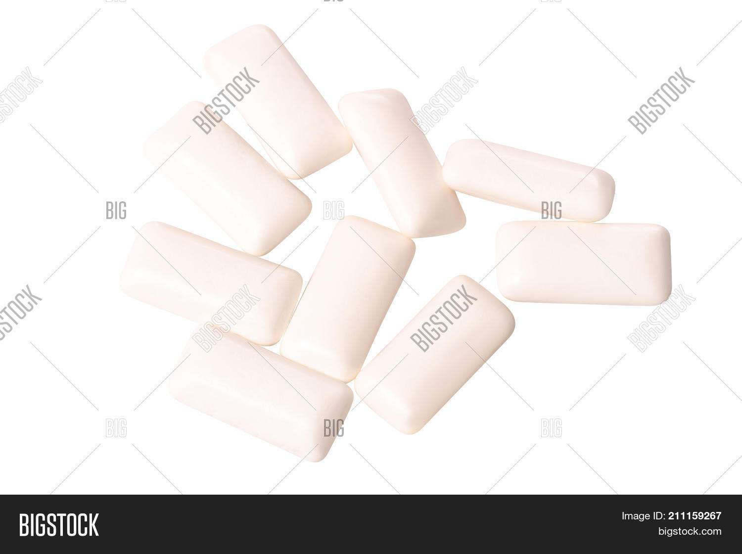 White Chewing Gum On Image & Photo (Free Trial) | Bigstock