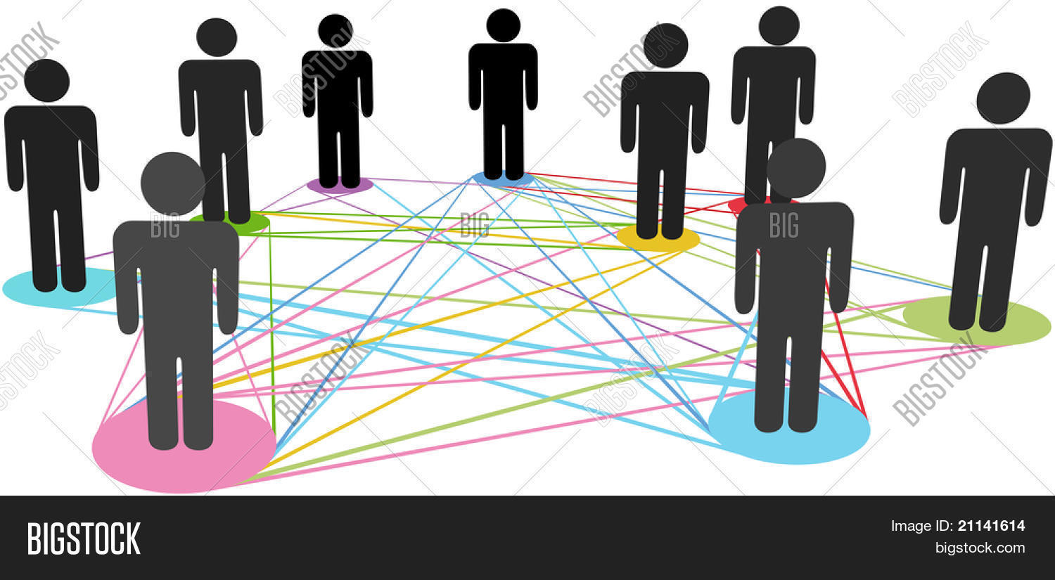 Color Connections Vector & Photo (Free Trial) | Bigstock