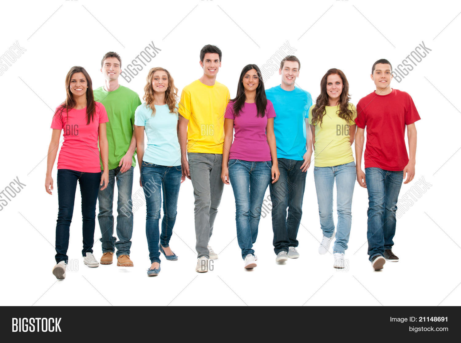 Large Group Friends Image & Photo (Free Trial) | Bigstock