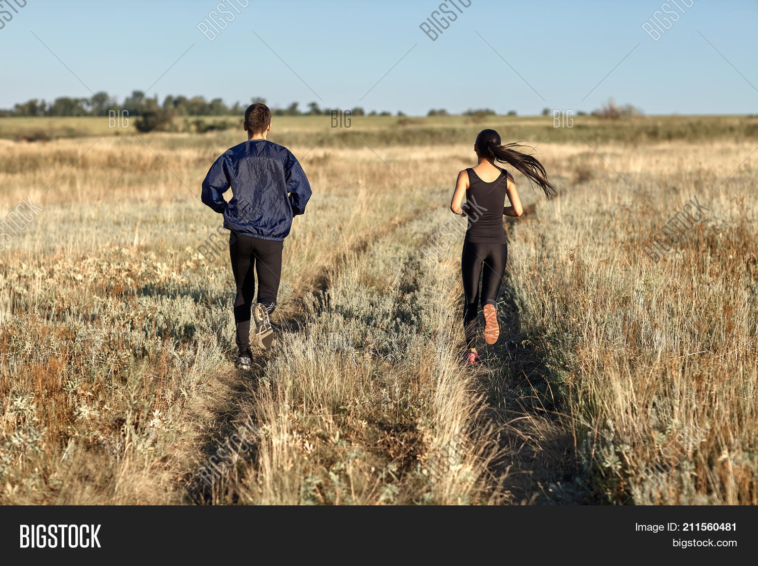 Back View Running Image & Photo (Free Trial) | Bigstock