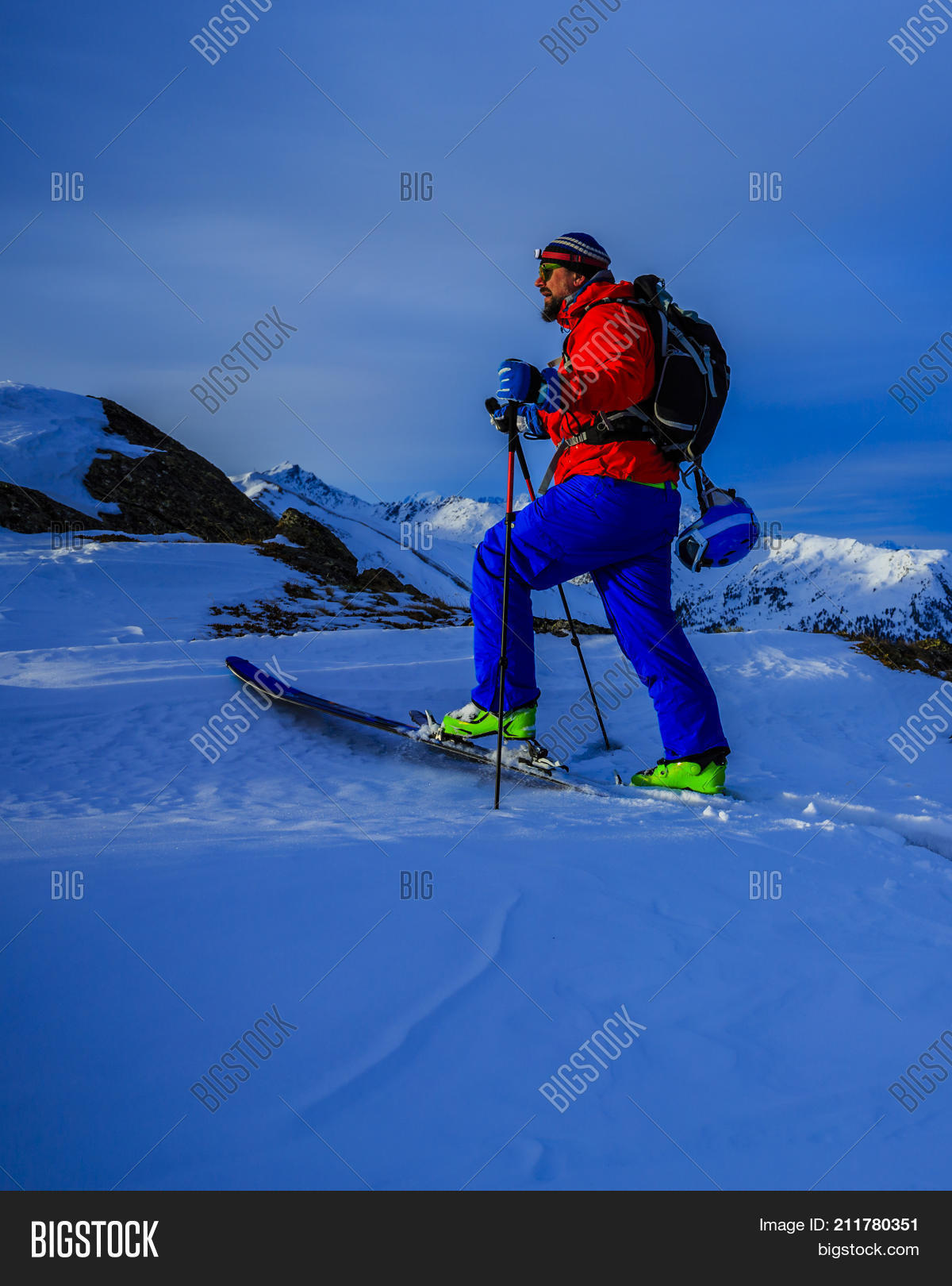 Skiing Amazing View Image & Photo (Free Trial) | Bigstock