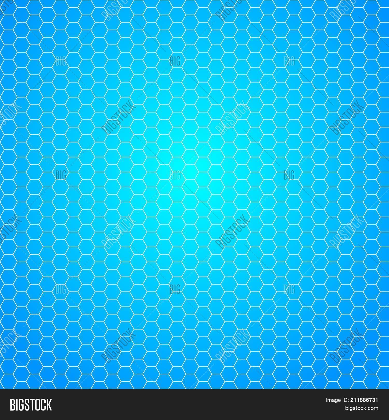 Blue Honeycomb Pattern Image & Photo (Free Trial) | Bigstock