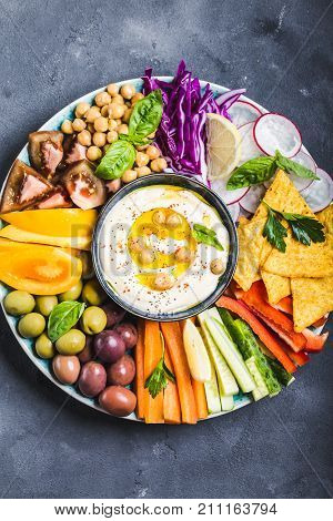 Hummus Platter Image & Photo (Free Trial) | Bigstock