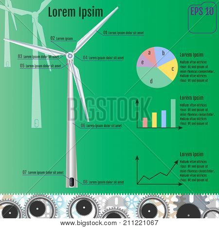 Wind Infographics. Vector & Photo (Free Trial) | Bigstock