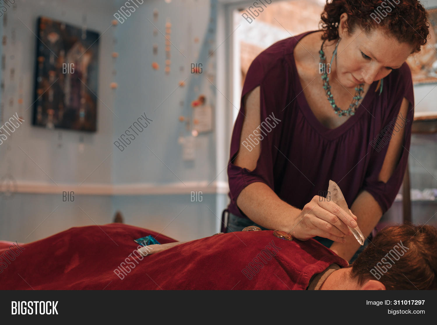 Woman Spiritual Healer Image & Photo (Free Trial) | Bigstock