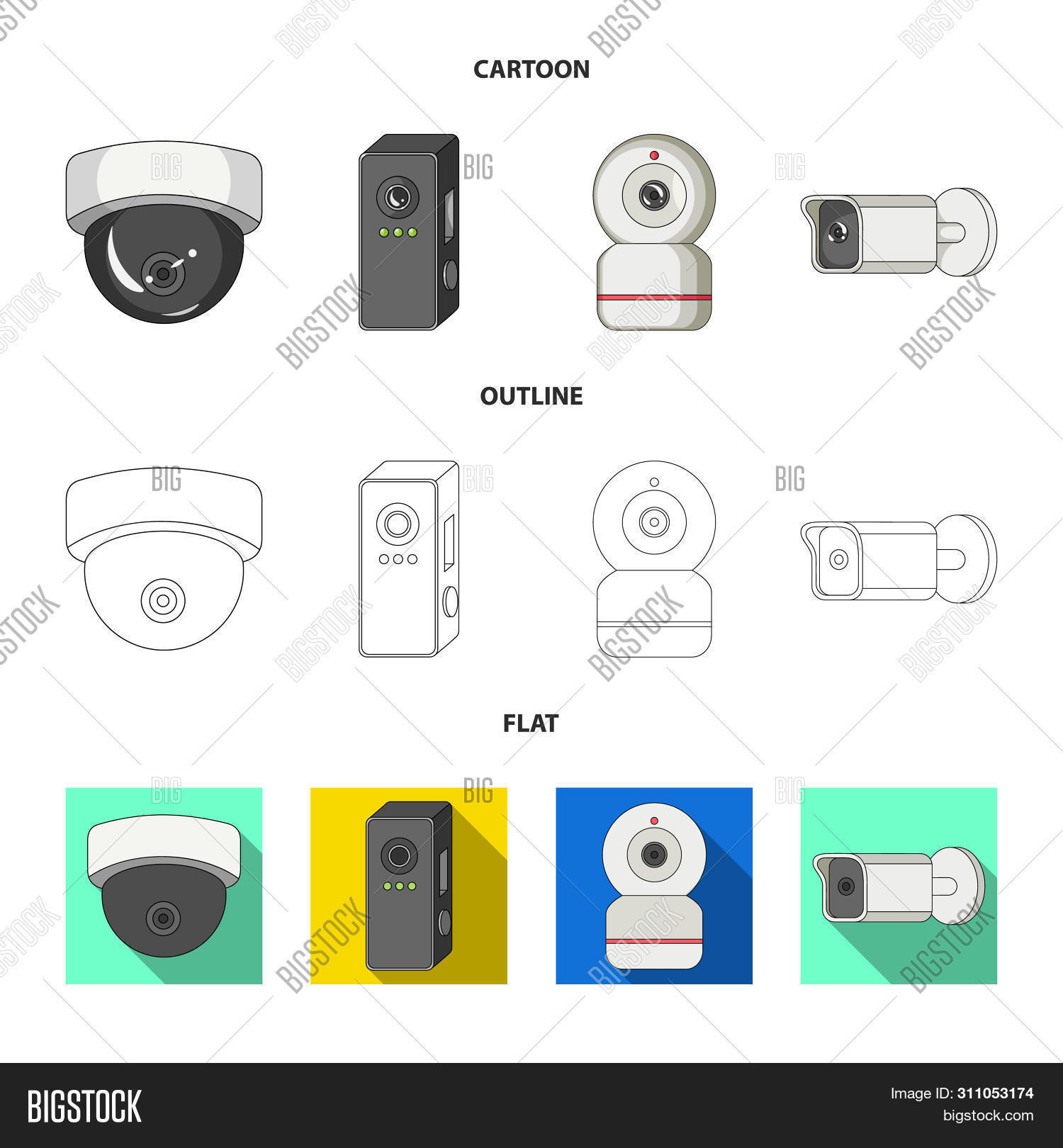 Bitmap Design Cctv Image & Photo (Free Trial) | Bigstock