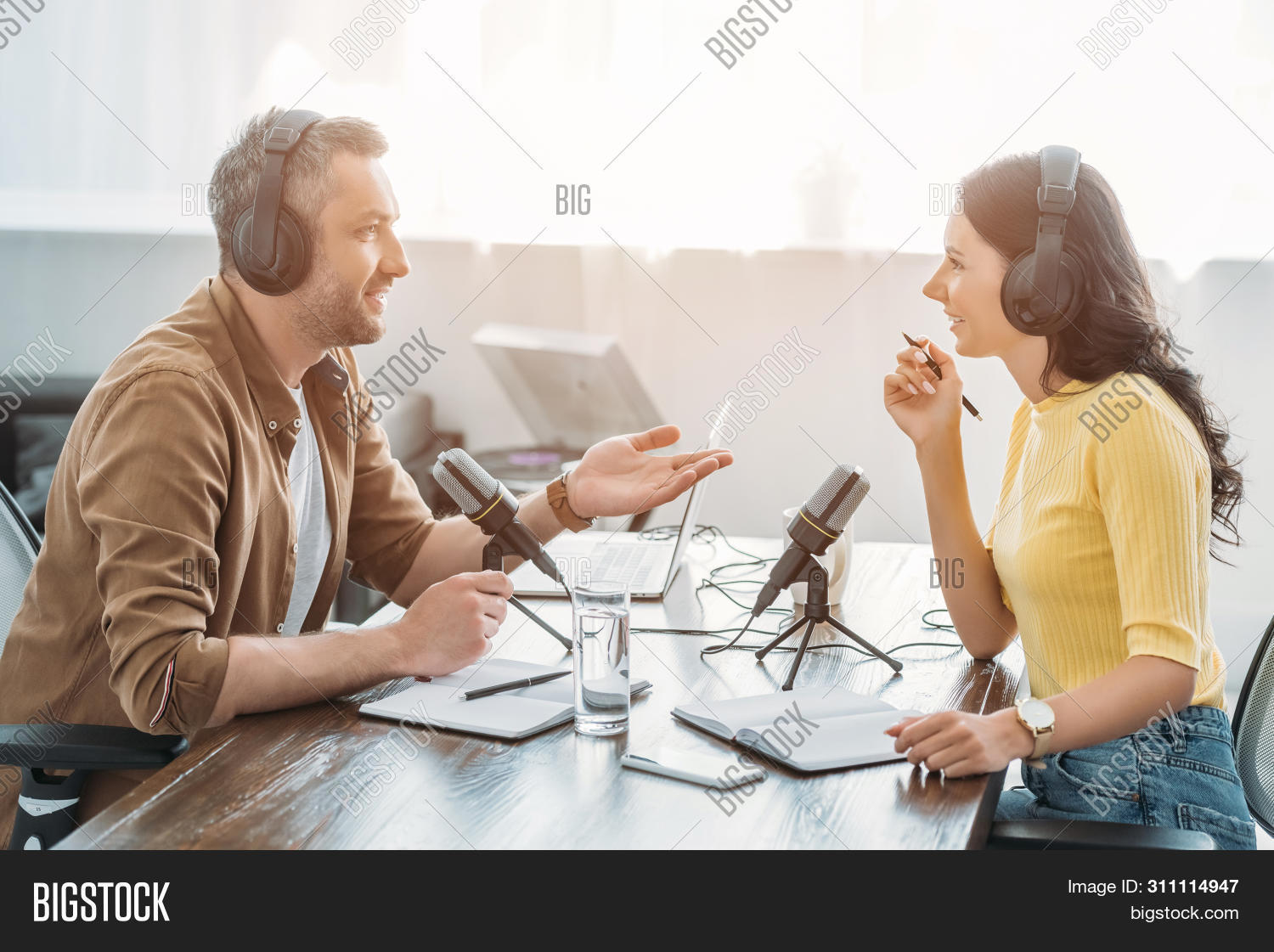 Two Radio Hosts Image & Photo (Free Trial) | Bigstock