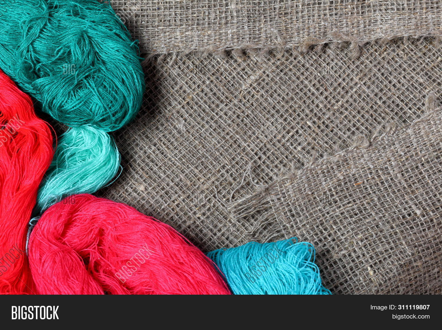 Coarse Linen Fabric. Image & Photo (Free Trial) | Bigstock