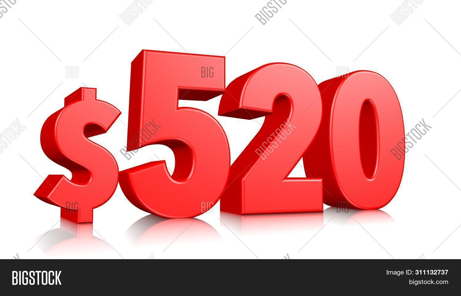 520$ Five Hundred Image & Photo (Free Trial) | Bigstock
