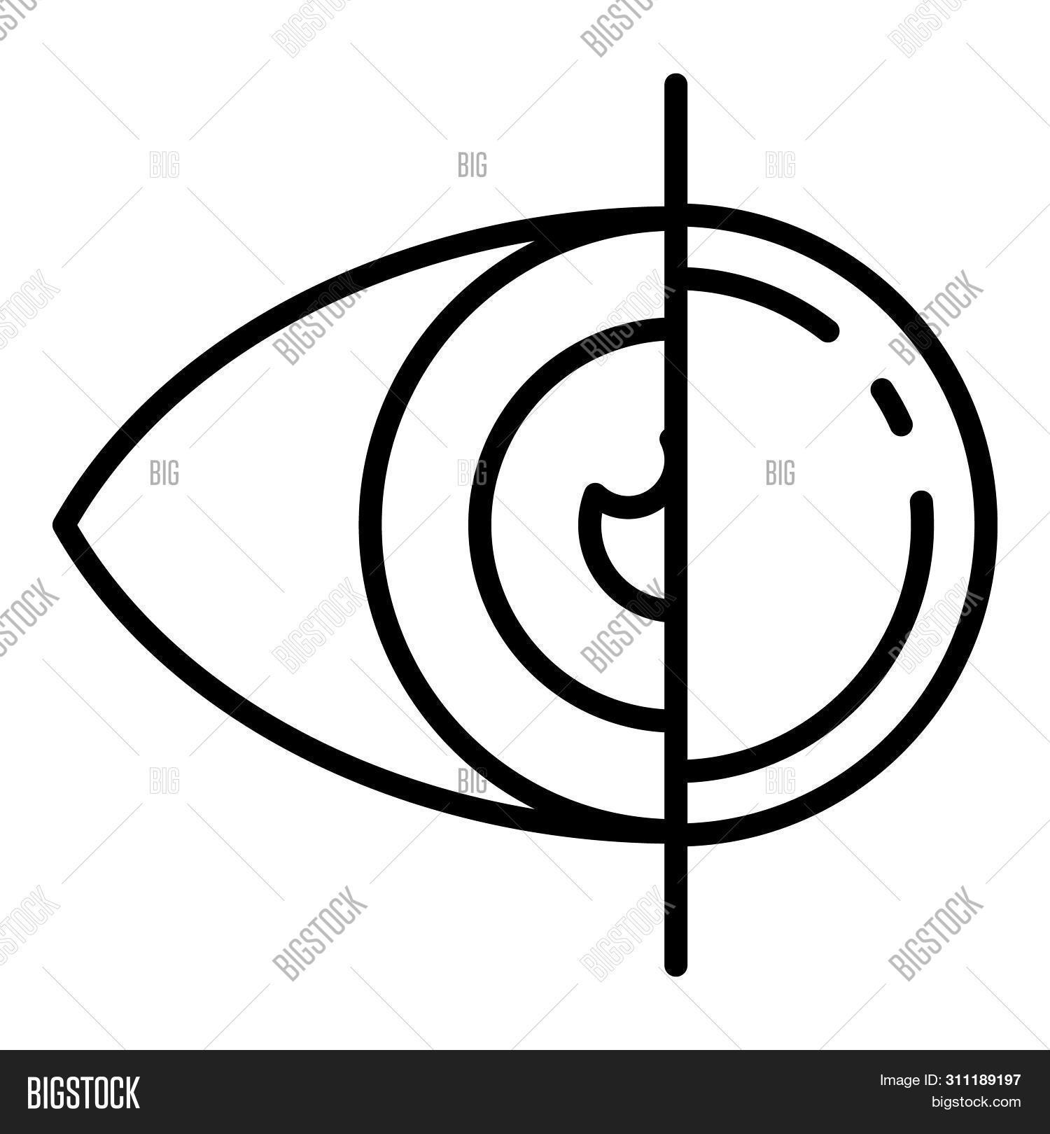 Eye Contact Lens Icon Image & Photo (Free Trial) | Bigstock