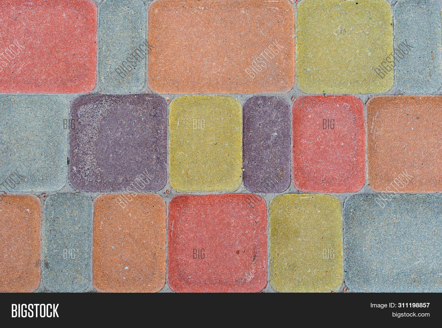 Rectangular Sidewalk Image & Photo (Free Trial) | Bigstock