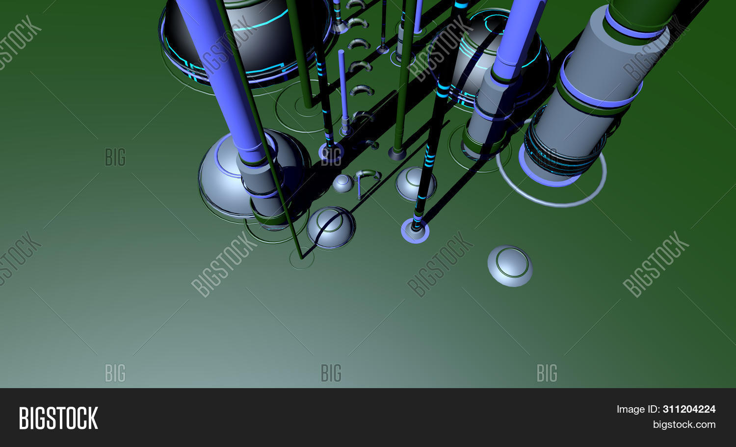 Sci-fi Green Image & Photo (Free Trial) | Bigstock