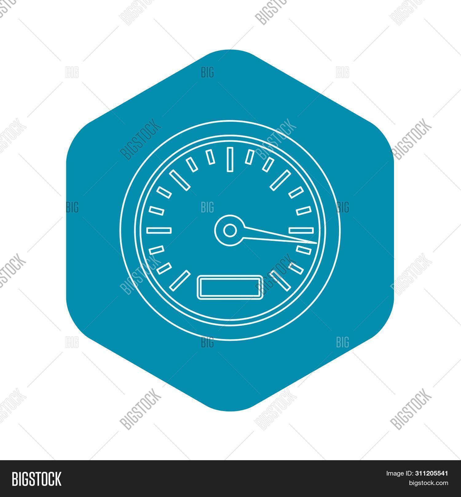 Speedometer Gauge Icon Image & Photo (Free Trial) | Bigstock