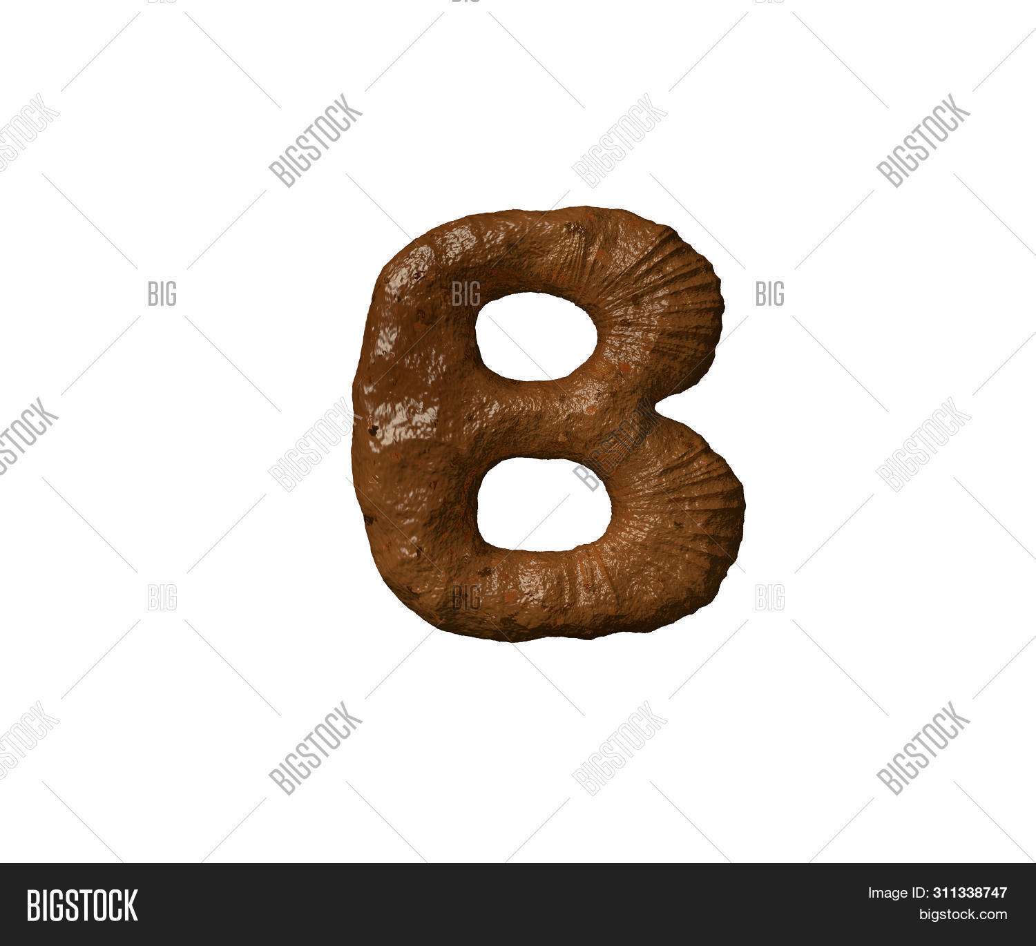 Brown Mud Poo Alphabet Image & Photo (Free Trial) | Bigstock