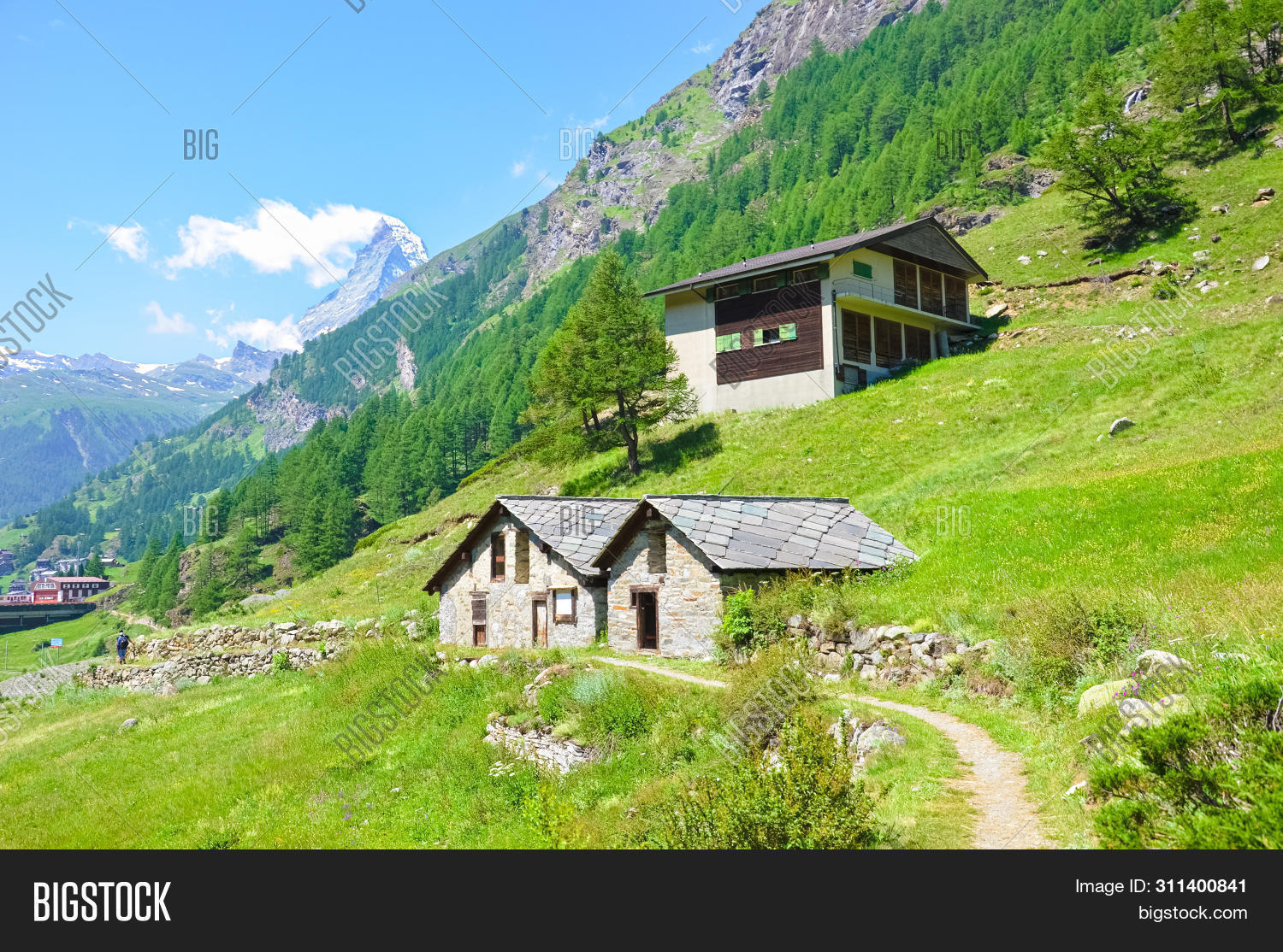 Beautiful Rural Houses Image & Photo (Free Trial) | Bigstock