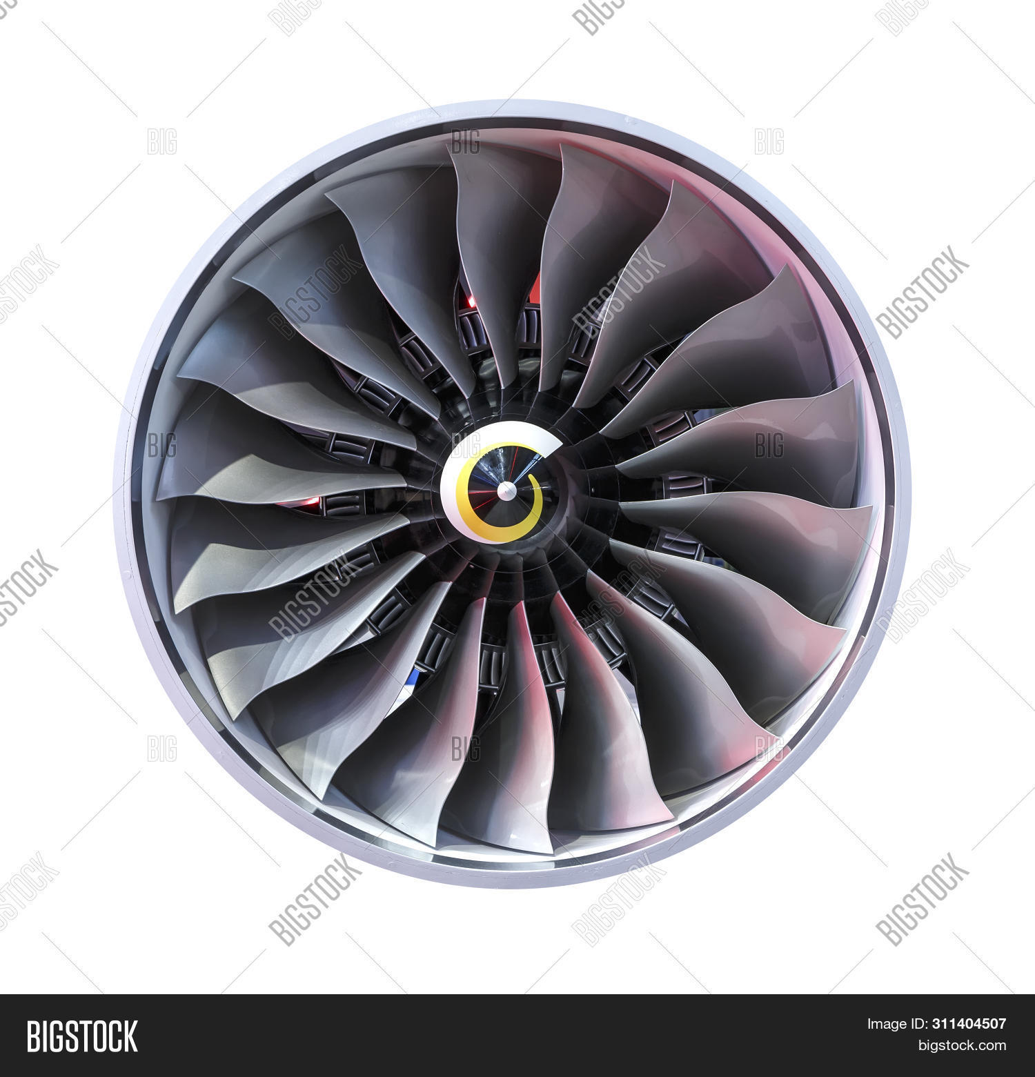 Jet Engine Front View Image & Photo (Free Trial) | Bigstock
