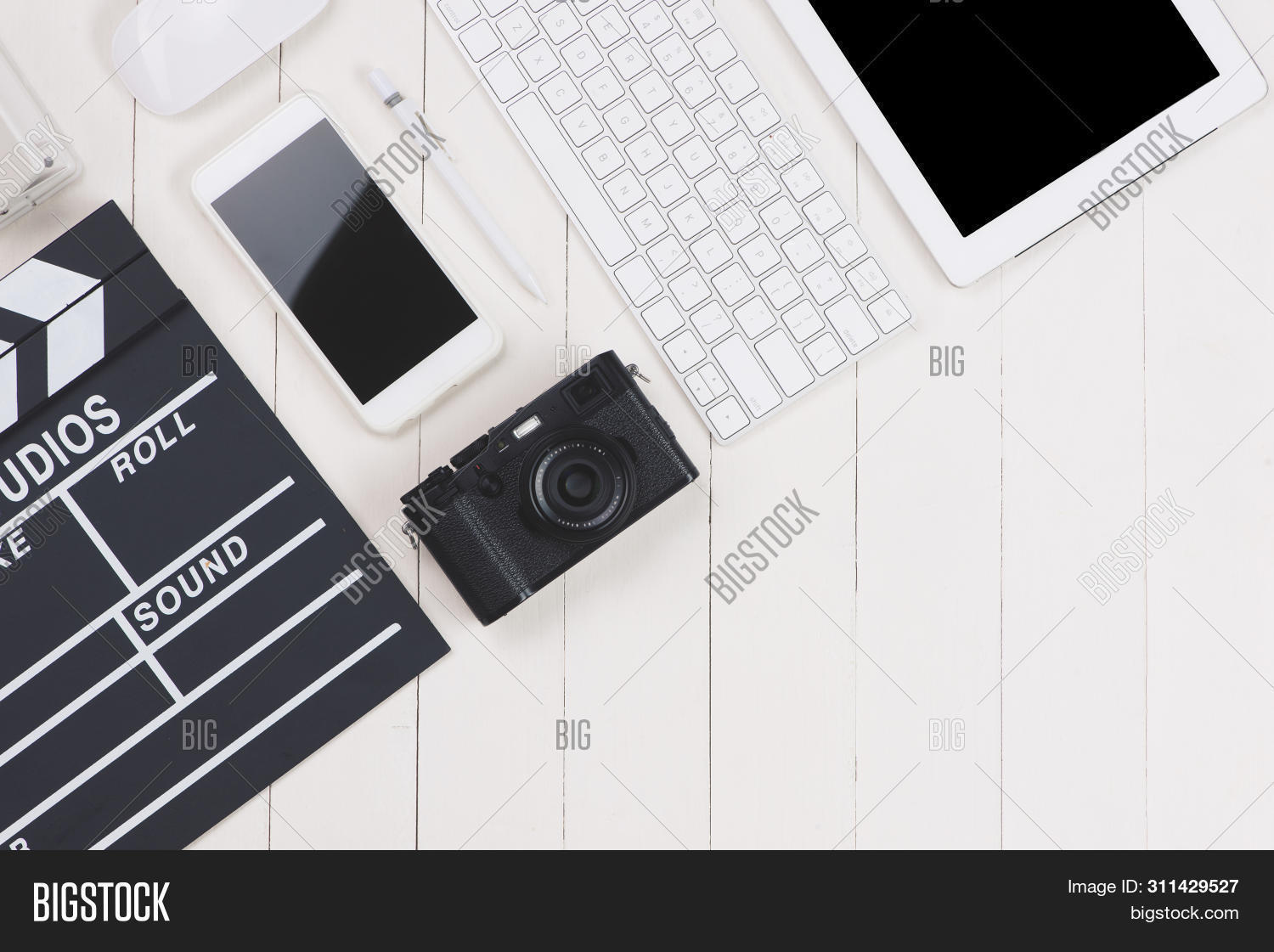 Film Director Desk Image & Photo (Free Trial) | Bigstock