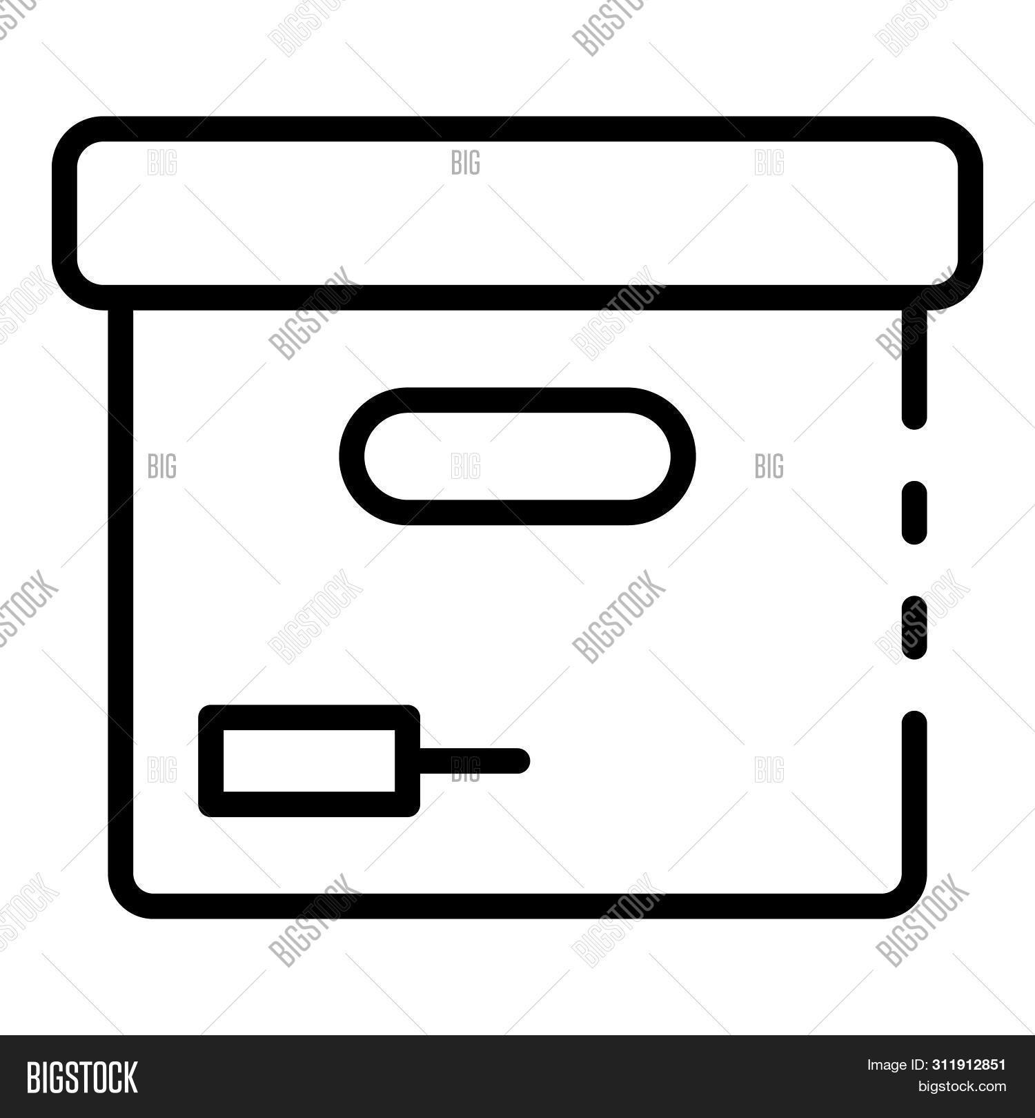 Delivery Box Icon. Image & Photo (Free Trial) | Bigstock