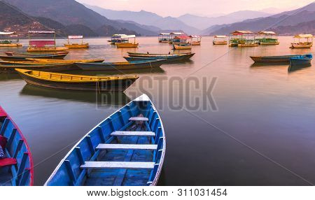 Different Color Boats Image & Photo (Free Trial) | Bigstock