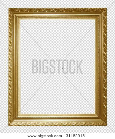 Golden Frame Isolated Image & Photo (Free Trial) | Bigstock