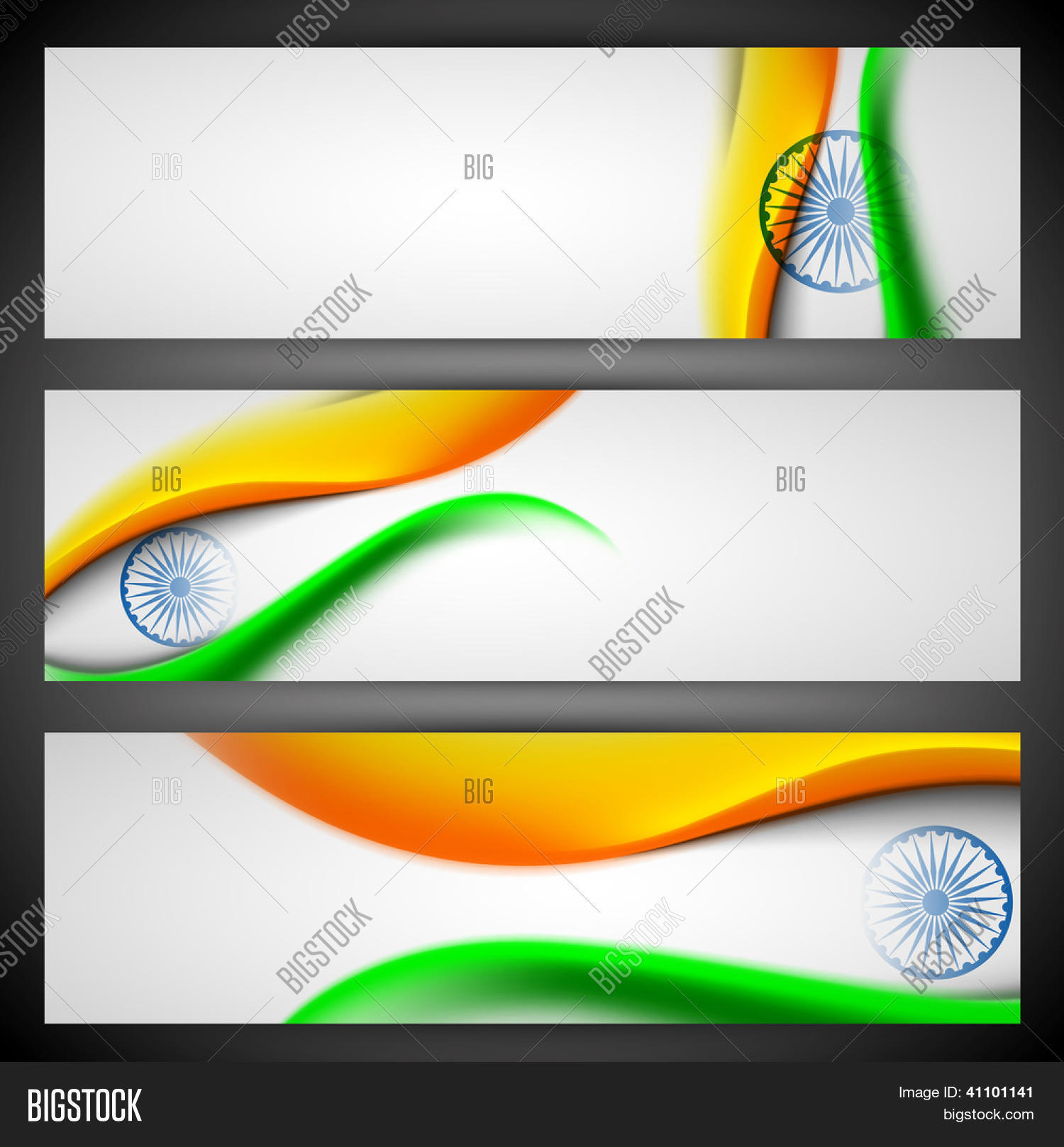 India Nation Flag Vector & Photo (Free Trial) | Bigstock