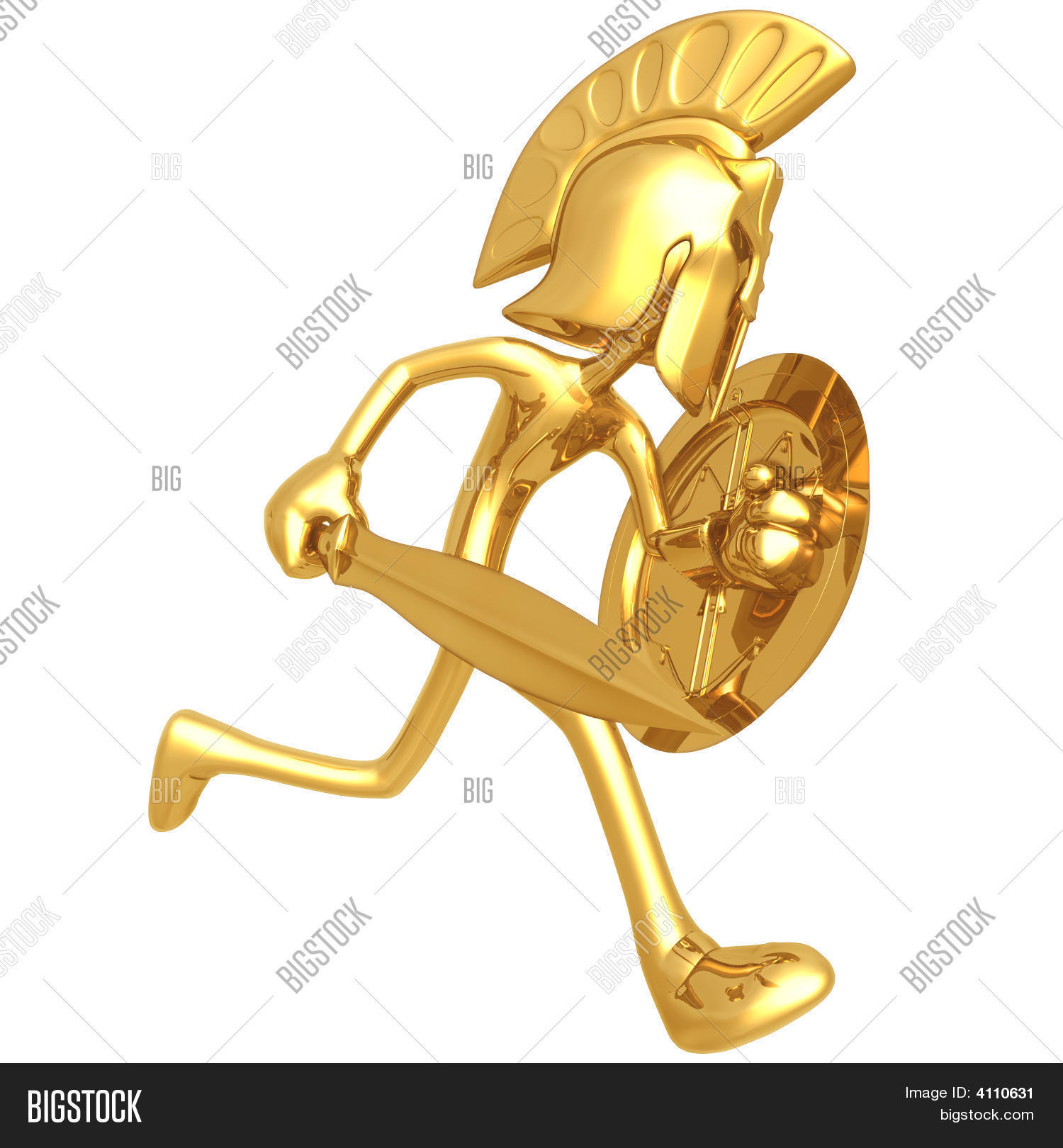 Spartan Running Image & Photo (Free Trial) | Bigstock