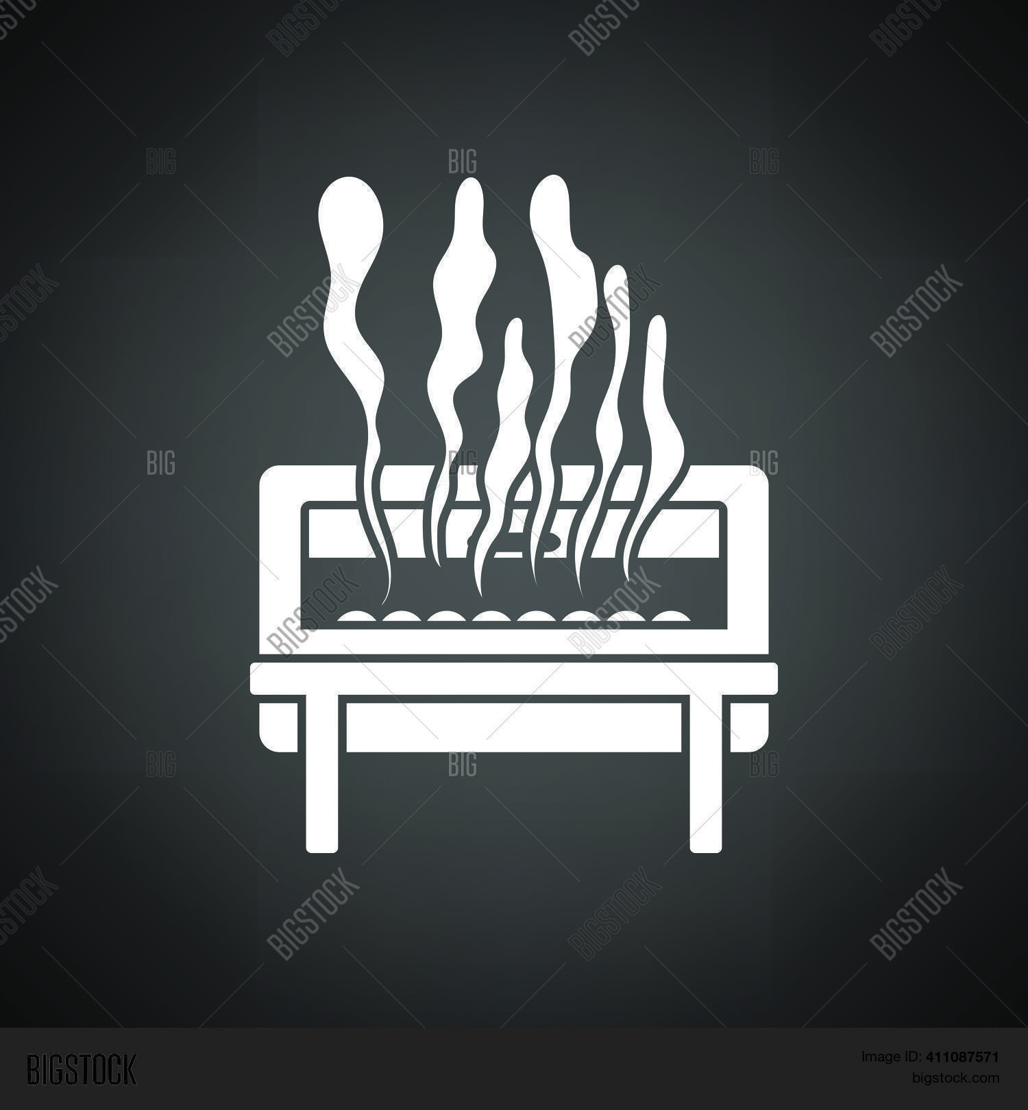 Chafing Dish Icon. Vector & Photo (Free Trial) | Bigstock