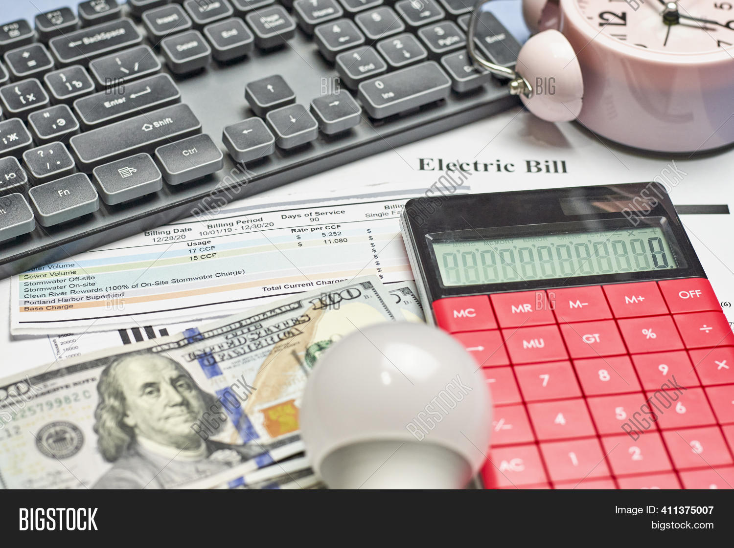 Monthly Utility Bills Image & Photo (Free Trial) | Bigstock