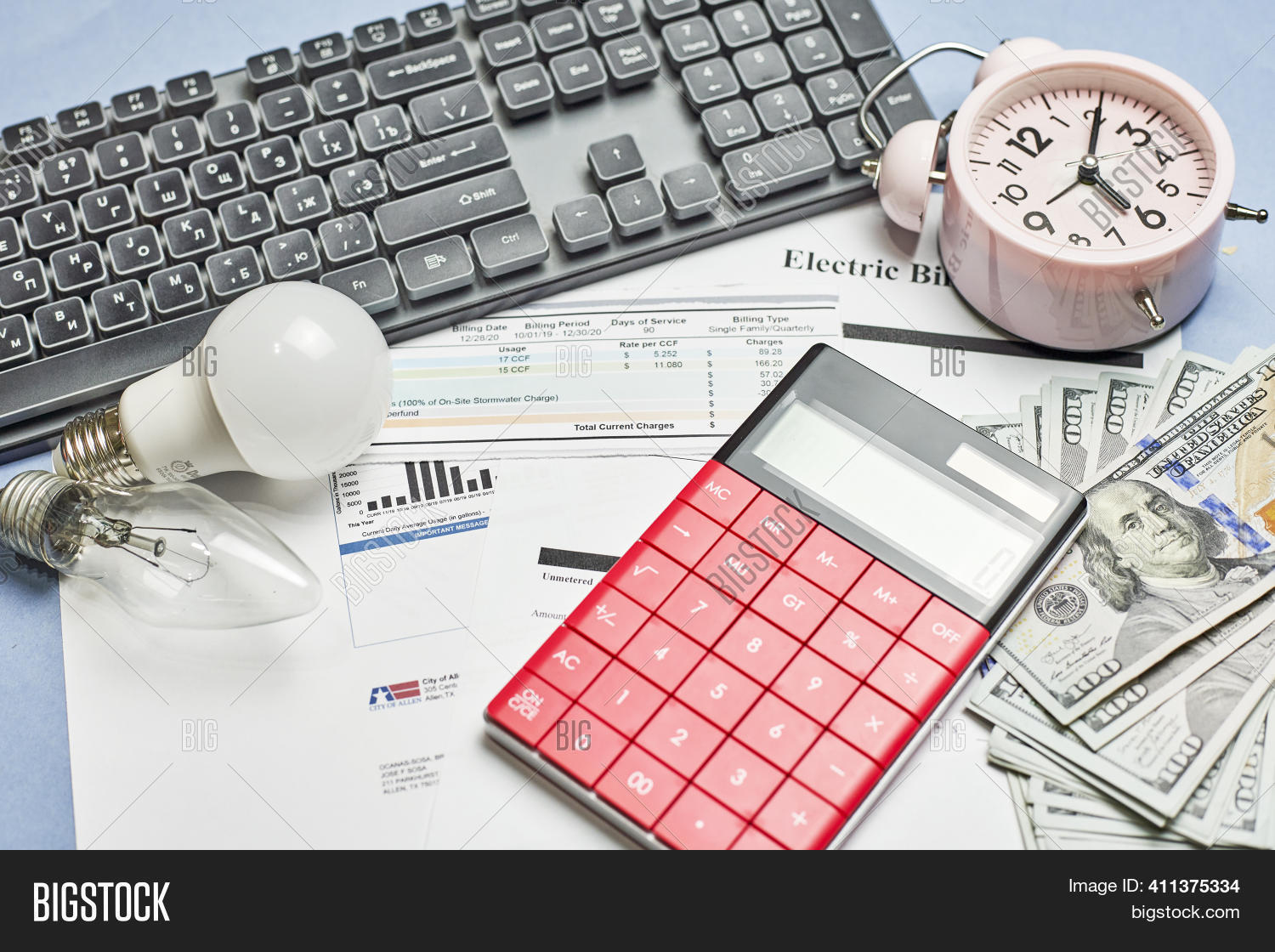 Monthly Utility Bills Image & Photo (Free Trial) | Bigstock